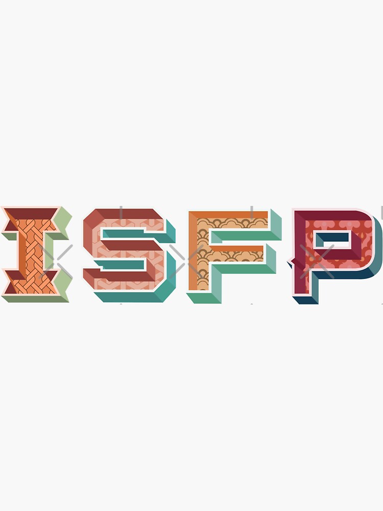 "ISFP vintage" Sticker for Sale by ElenaDanilo | Redbubble