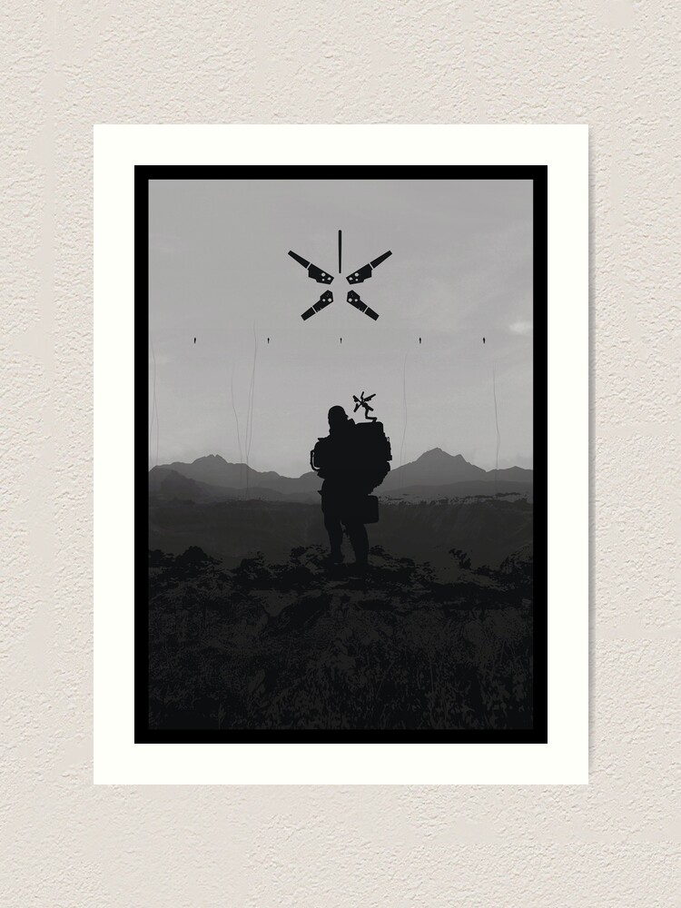 "Sam Bridges Death Stranding" Art Print for Sale by CalRay | Redbubble
