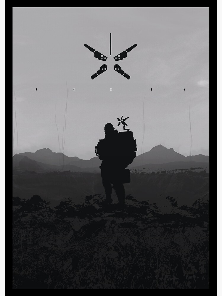 "Sam Bridges Death Stranding" Poster by CalRay | Redbubble