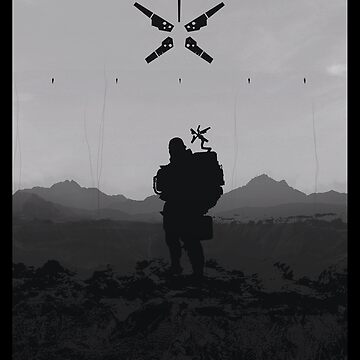 "Sam Bridges Death Stranding" Art Print for Sale by CalRay | Redbubble