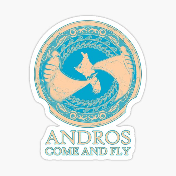 " Andros Bahamas" Sticker for Sale by NicGrayGraphic | Redbubble