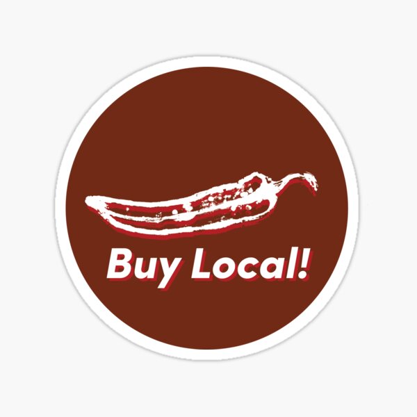 "Buy Local" Sticker for Sale by Aisha99 | Redbubble