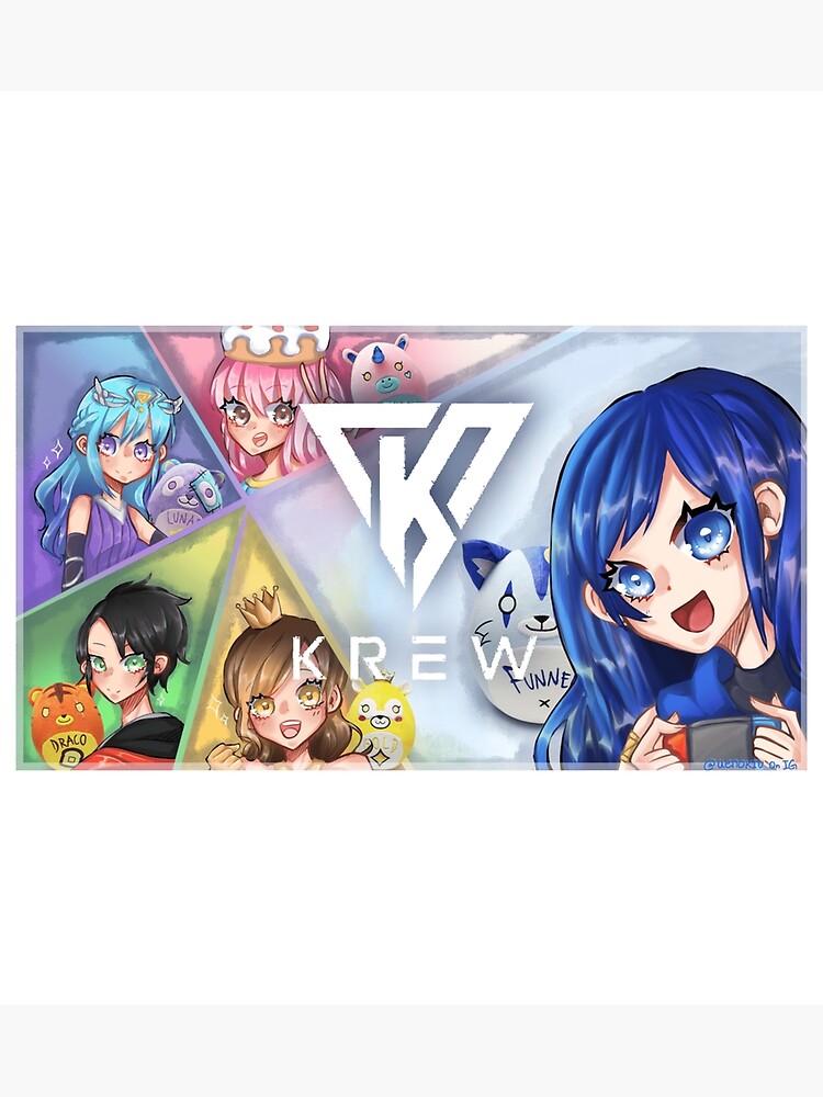 "itsfunneh and the krew" Art Print by kader011 | Redbubble