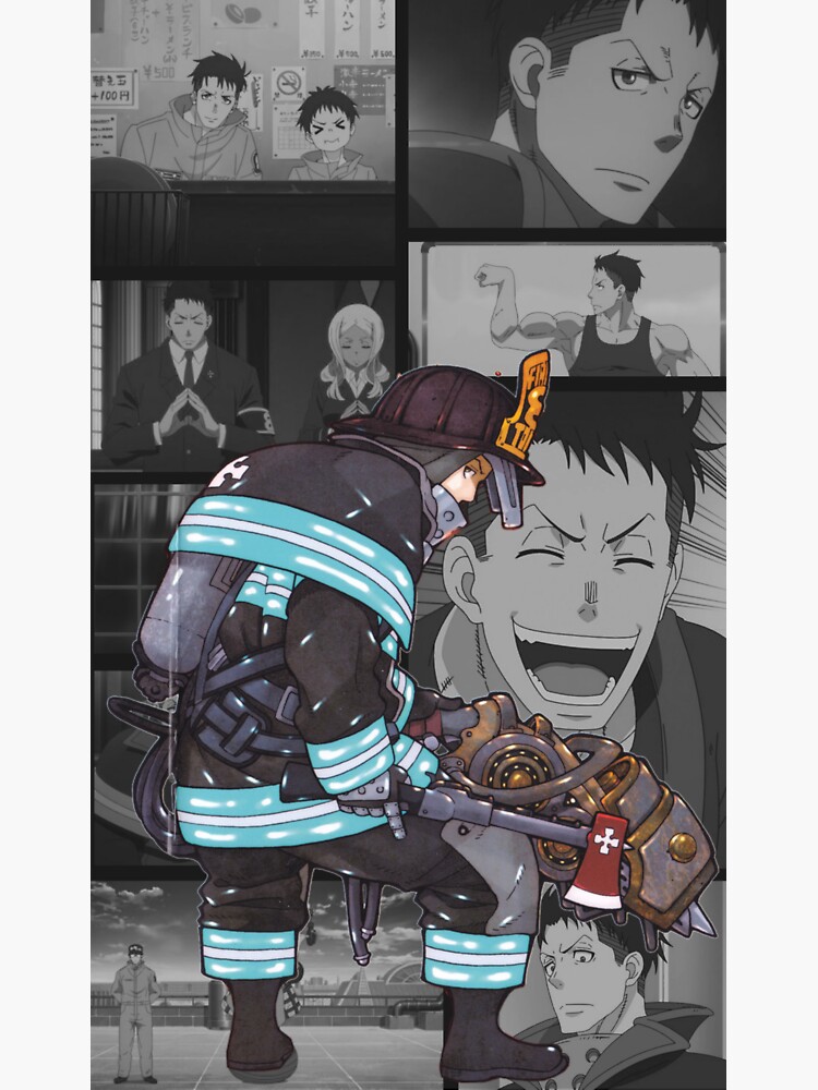 "Akitaru Obi collage" Sticker for Sale by IBraEros | Redbubble