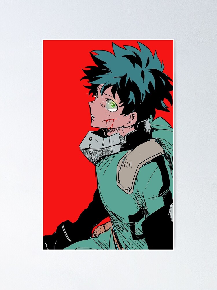 "My Hero Academia - Deku - " Poster by ZangoDesign | Redbubble
