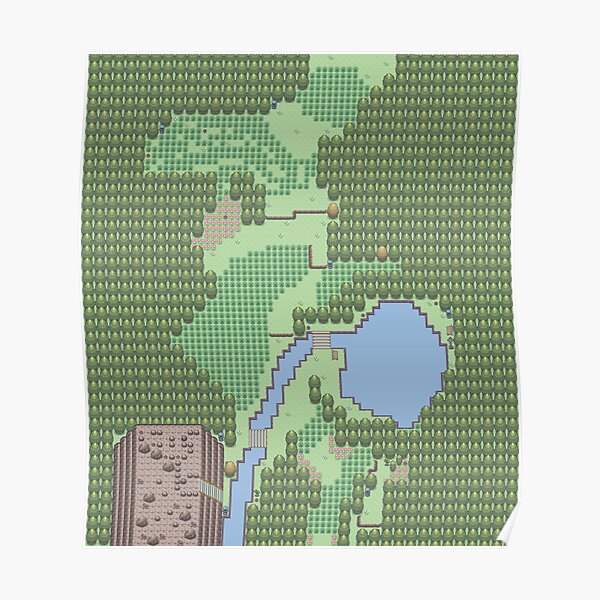 "Pokemon Route 1 (Gen 5)" Poster for Sale by Blue906 | Redbubble