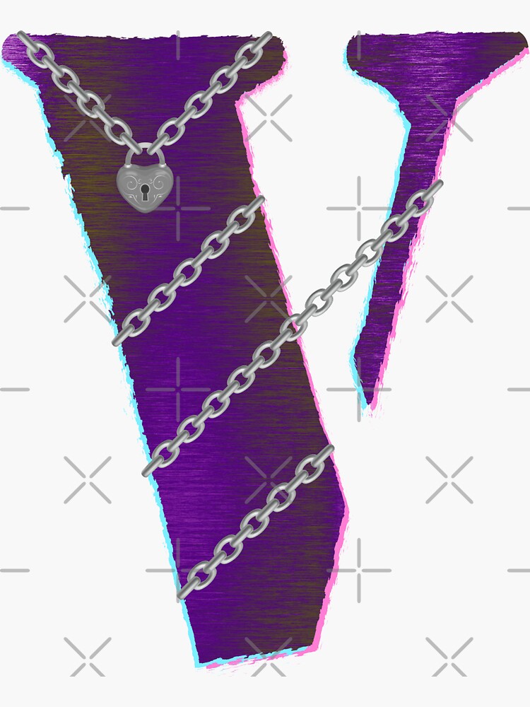 "Vlone lock chain , funny design for V" Sticker for Sale by MoSaid ...