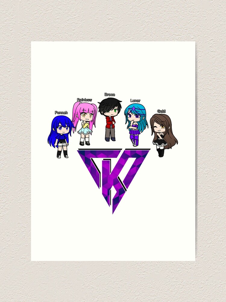 "itsfunneh and the krew" Art Print for Sale by kader011 | Redbubble