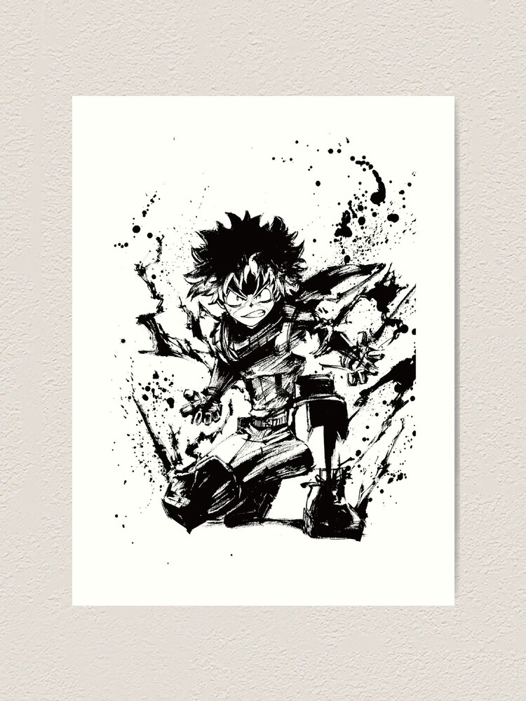 "My Hero Academia - Deku - " Art Print for Sale by ZangoDesign | Redbubble