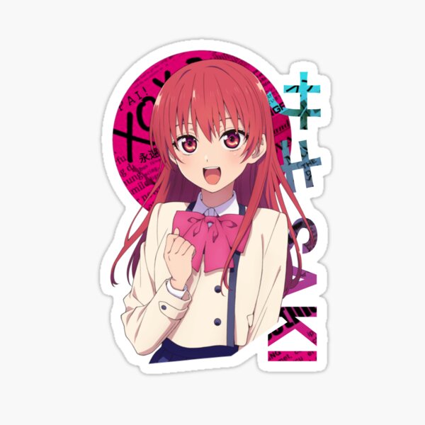 "Saki - kanojo no kanojo" Sticker for Sale by itsmeayo | Redbubble
