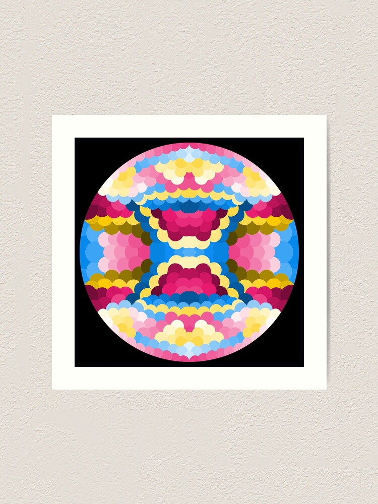 "Pan Pride Flag" Art Print for Sale by JayMakesTiktok | Redbubble