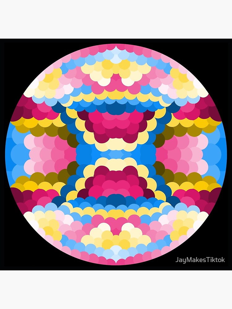 "Pan Pride Flag" Poster by JayMakesTiktok | Redbubble