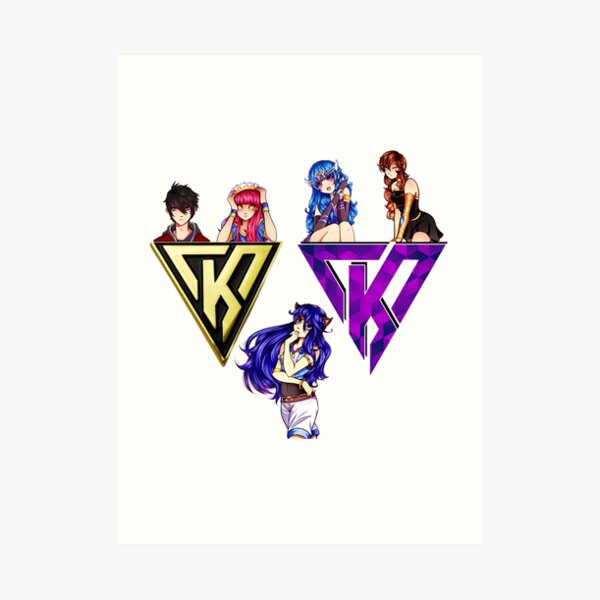 "itsfunneh and the krew" Art Print by kader011 | Redbubble
