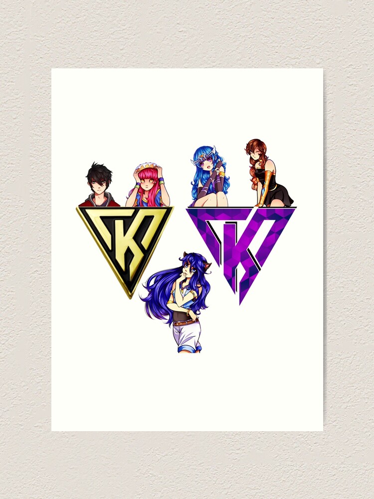 "itsfunneh and the krew" Art Print by kader011 | Redbubble