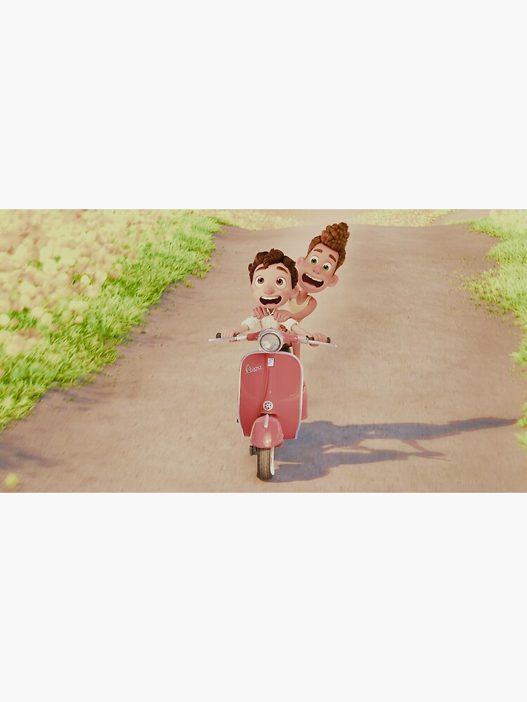 Póster «Luca y Alberto en Vespa» de digitalmerk | Redbubble