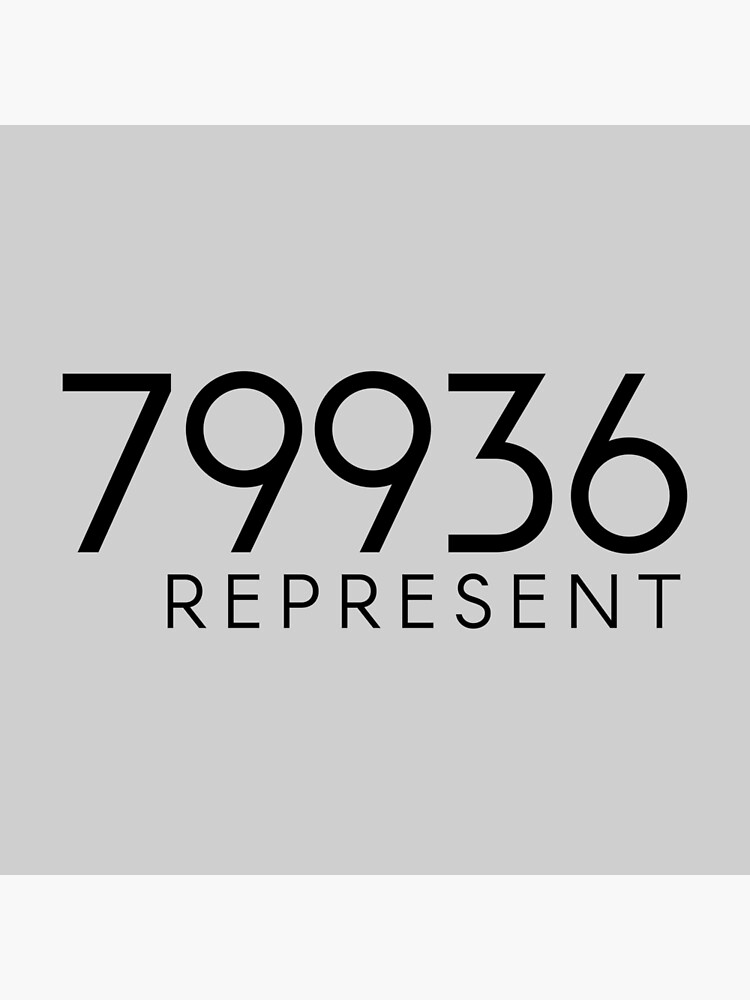 "79936 El Paso Represent" Poster by Pizza-Party-Sup | Redbubble