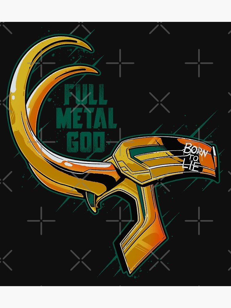 "Full Metal God" Poster by Getsousa | Redbubble