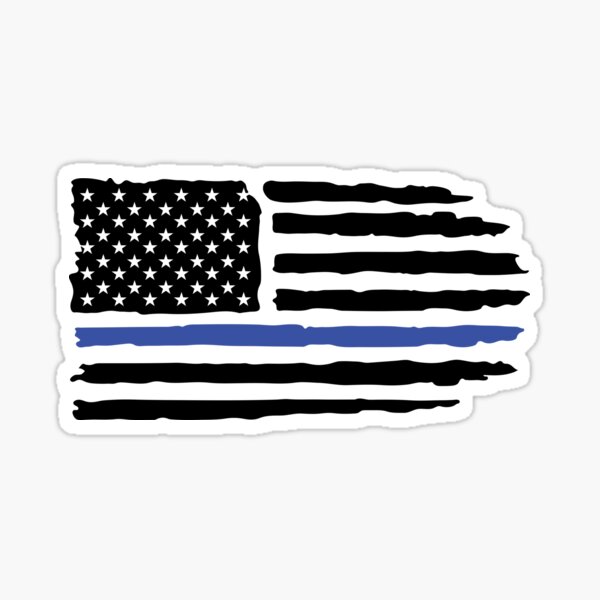 "Sheriff Thin Blue Line" Sticker for Sale by aliberalino | Redbubble