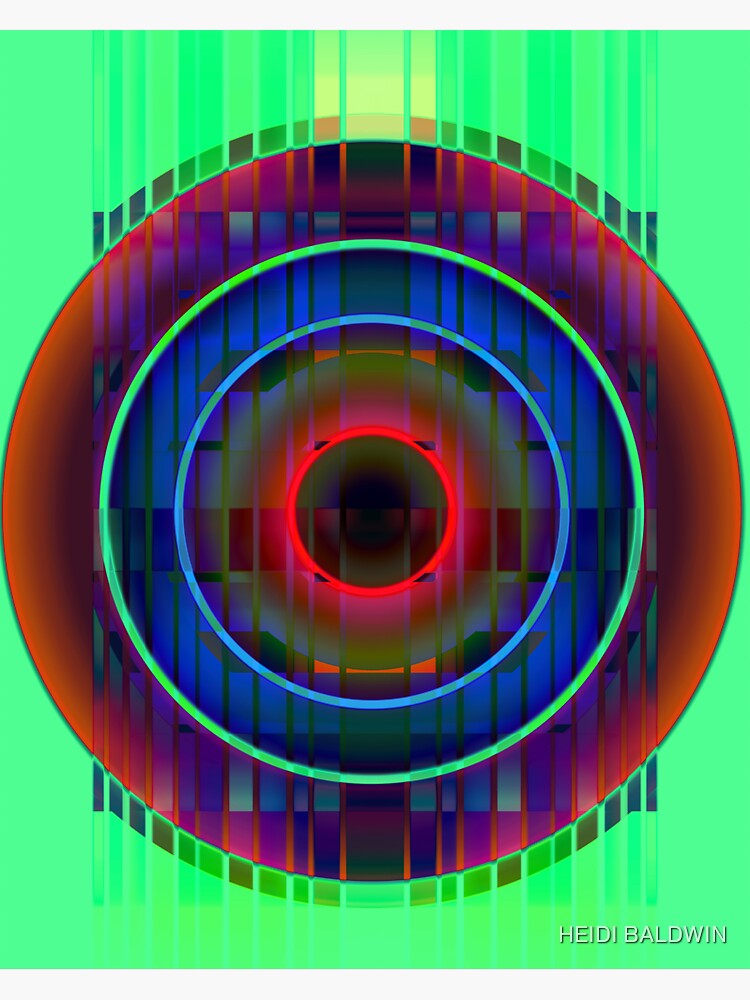 "Neon Lights No. 2" Sticker for Sale by hidyhos | Redbubble