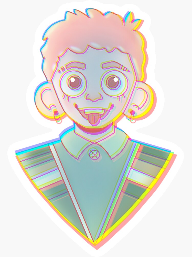 "Alt Kid Character" Sticker for Sale by NoodleSoupBoy | Redbubble
