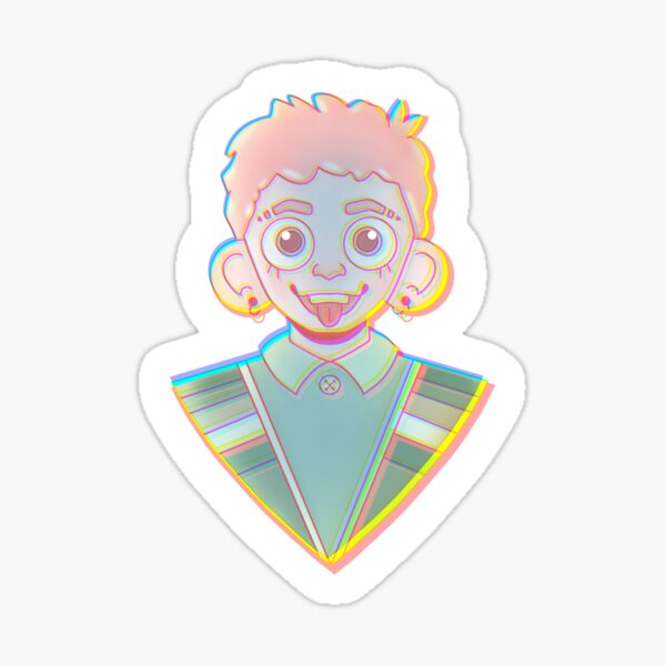 "Alt Kid Character" Sticker for Sale by NoodleSoupBoy | Redbubble
