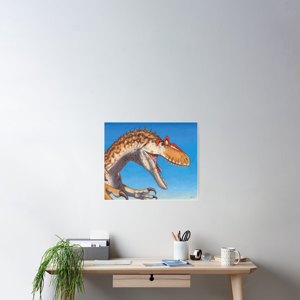 "Allosaurus " Poster for Sale by Balint-Benke | Redbubble