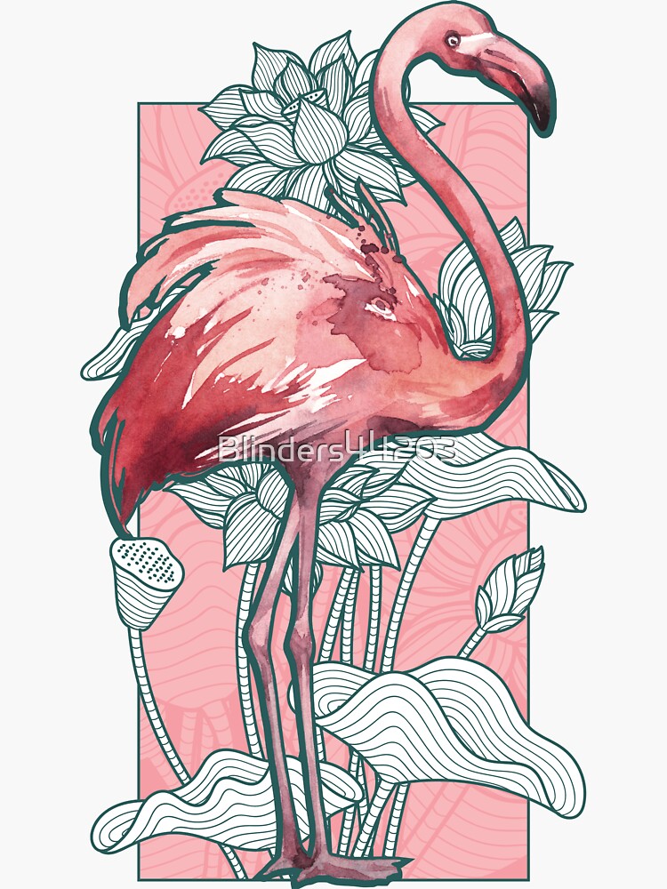 "Boho Flamingo Flowers Floral Geometric Roses Butterfly Beautiful ...