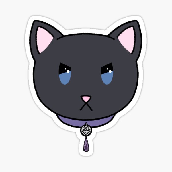 "Cat Jiang Cheng" Sticker for Sale by Kitori | Redbubble