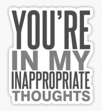 Inappropriate: Stickers | Redbubble