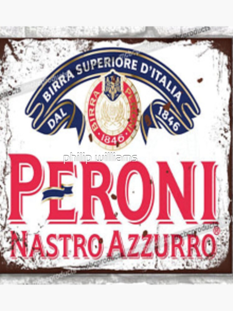 "peroni beer label" Sticker for Sale by philwill47 | Redbubble