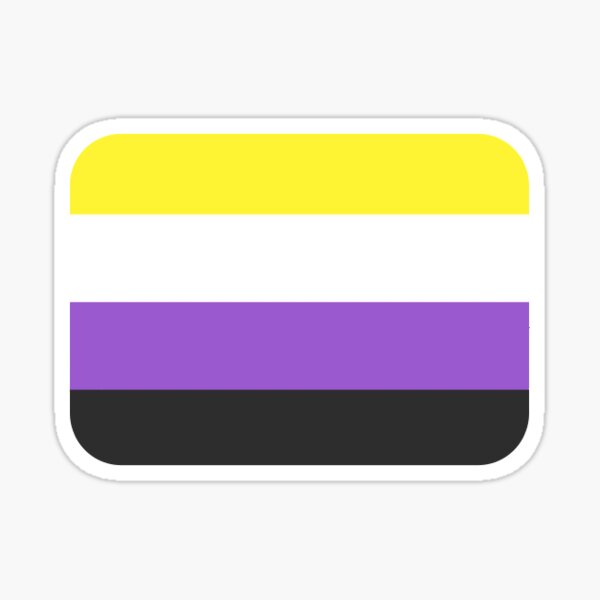 "Enby Pride Flag" Sticker for Sale by TiosRed | Redbubble