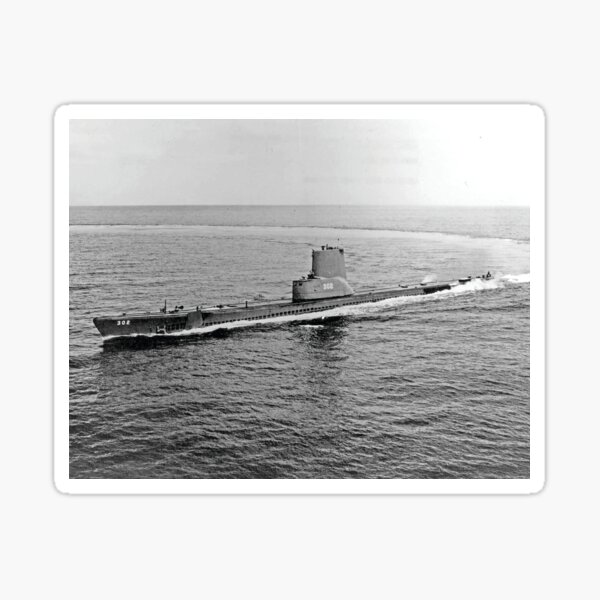 "USS SABALO (SS-302) SHIP'S STORE" Sticker for Sale by militarygifts ...