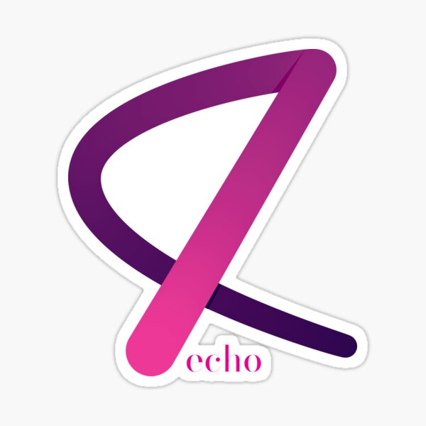 "Echo" Sticker for Sale by MashkeZEAM | Redbubble