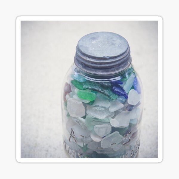 "Beach Glass Collection" Sticker for Sale by riotjane | Redbubble