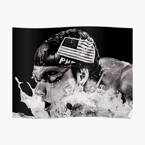 Michael Phelps Posters | Redbubble