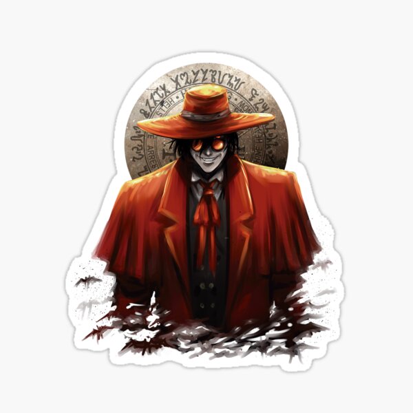 "Alucard" Sticker for Sale by Jeannette11 | Redbubble