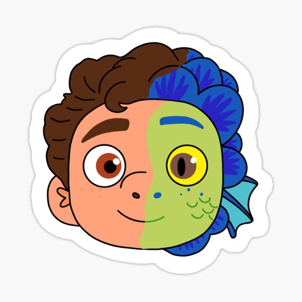 "Luca sticker " Sticker by diySammi77 | Redbubble