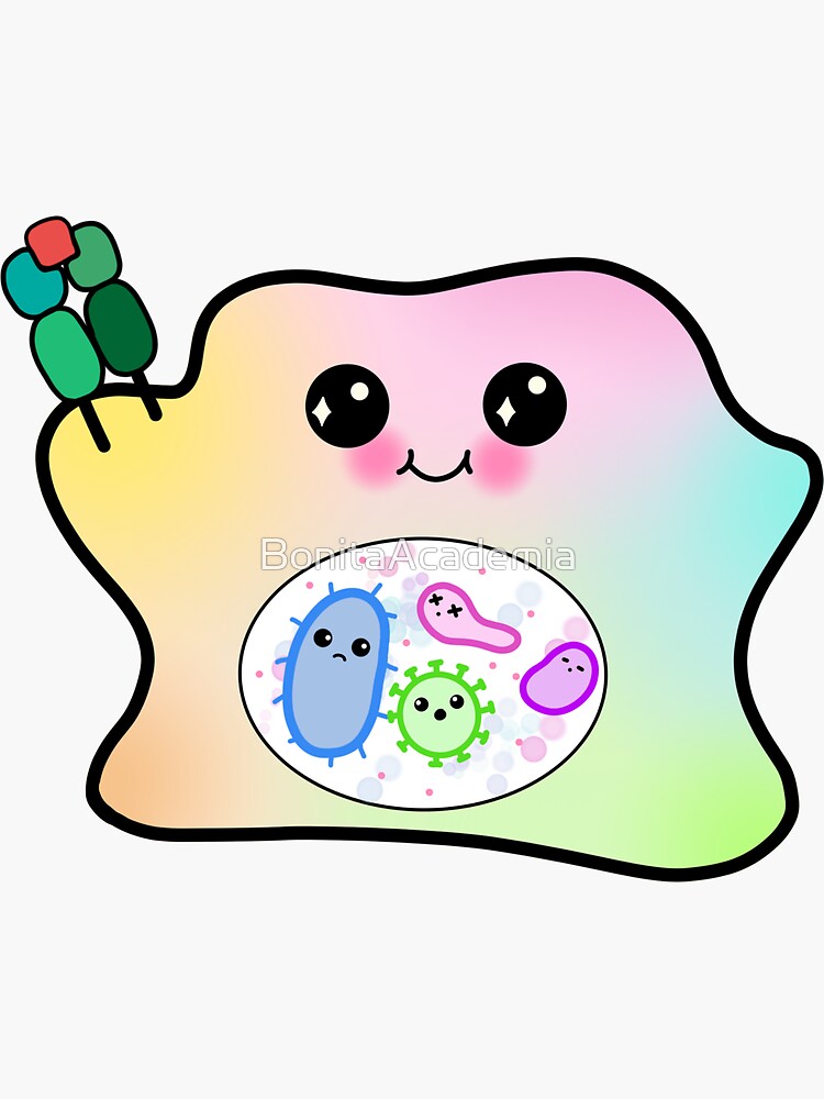 "Macrophage MHC" Sticker for Sale by BonitaAcademia | Redbubble