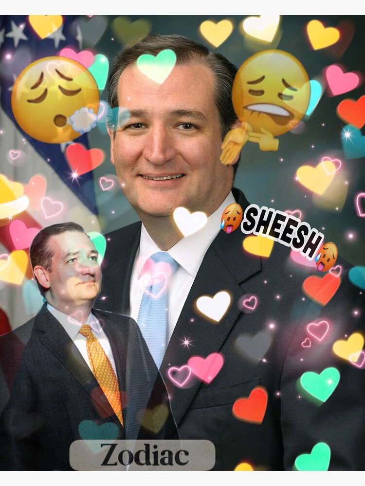 "Ted Cruz LOML" Sticker for Sale by ashlyn-doodles | Redbubble