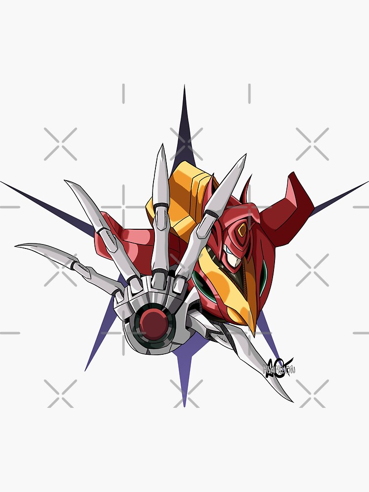 Guren Code Geass Design Sticker For Sale By Agfmaximilion Redbubble