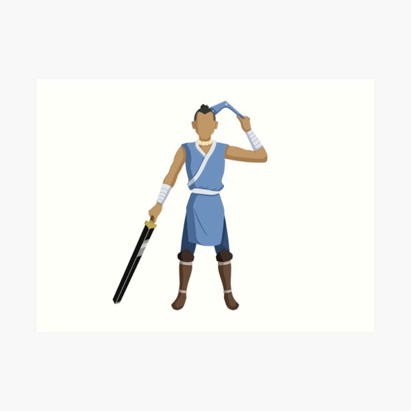 "Sokka - Avatar the Last Airbender" Art Print by francihutch | Redbubble