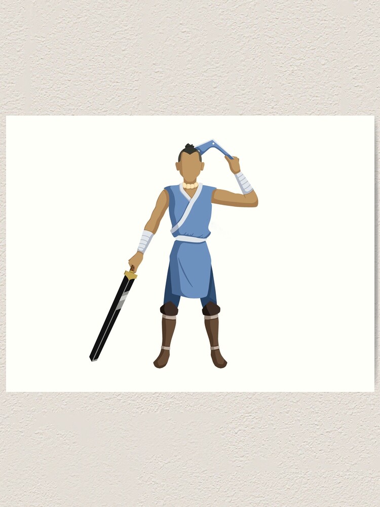 "Sokka - Avatar the Last Airbender" Art Print by francihutch | Redbubble