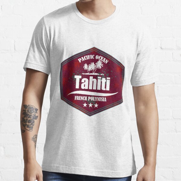 "TAHITI Pacific Ocean Emblem" T-shirt by dejava | Redbubble