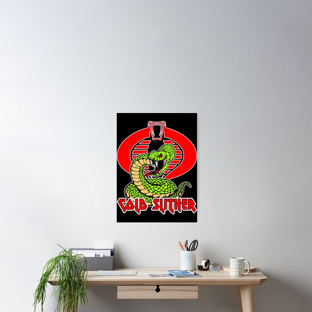 "Cold Slither Snake " Poster for Sale by IsazaSeema | Redbubble