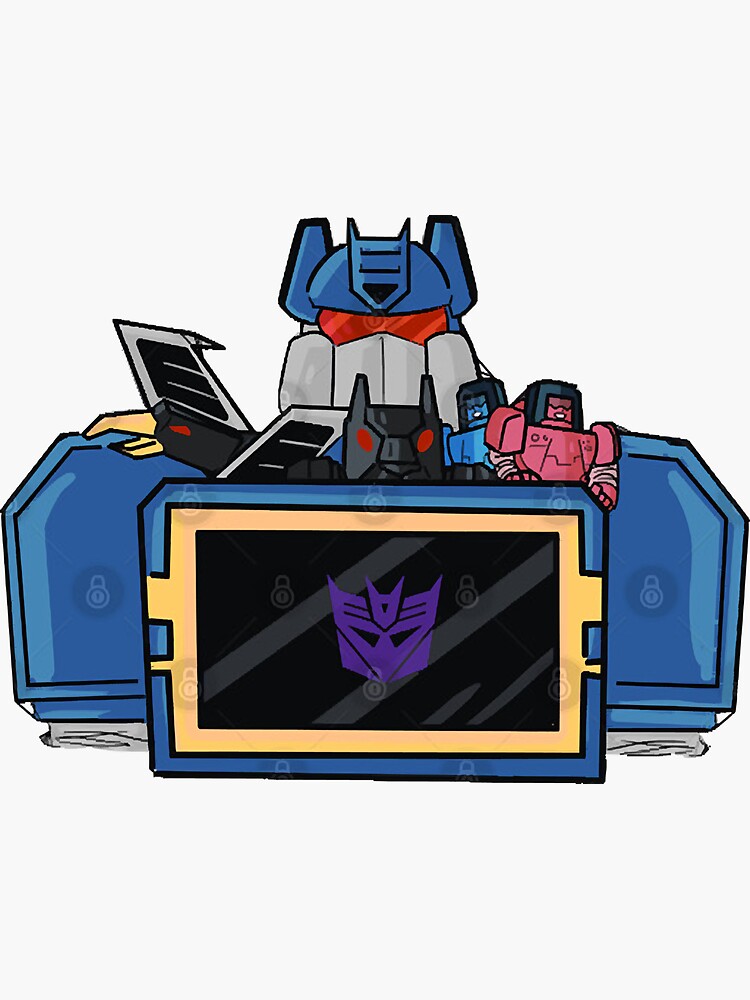 "soundwave " Sticker for Sale by TrinidyChan | Redbubble