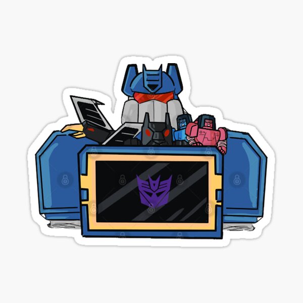 "soundwave " Sticker for Sale by TrinidyChan | Redbubble
