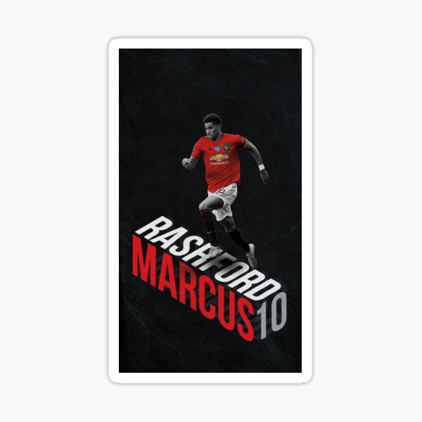 "Marcus Rashford" Sticker for Sale by Carsagunarta | Redbubble