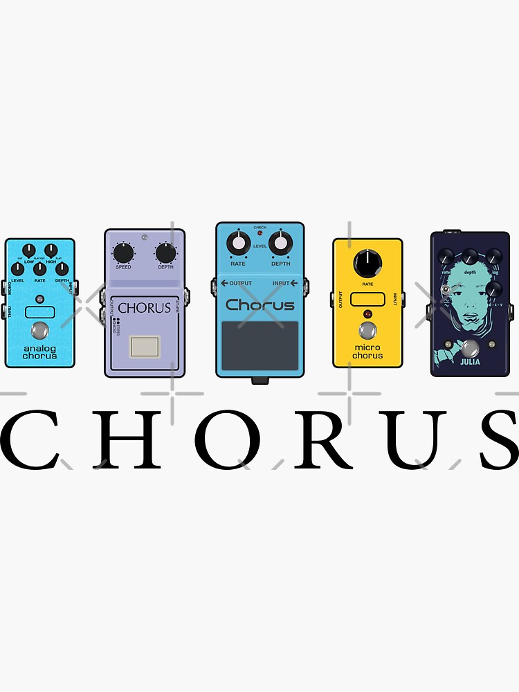 "Chorus" Sticker for Sale by kule-designs | Redbubble