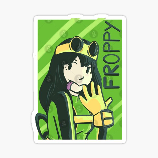 "froppy " Sticker for Sale by TrinidyChan | Redbubble