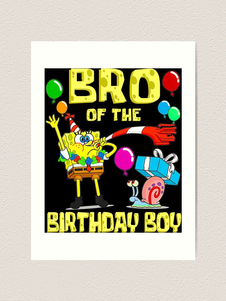 "Mademark x SpongeBob SquarePants - SpongeBob Brother of the Birthday ...